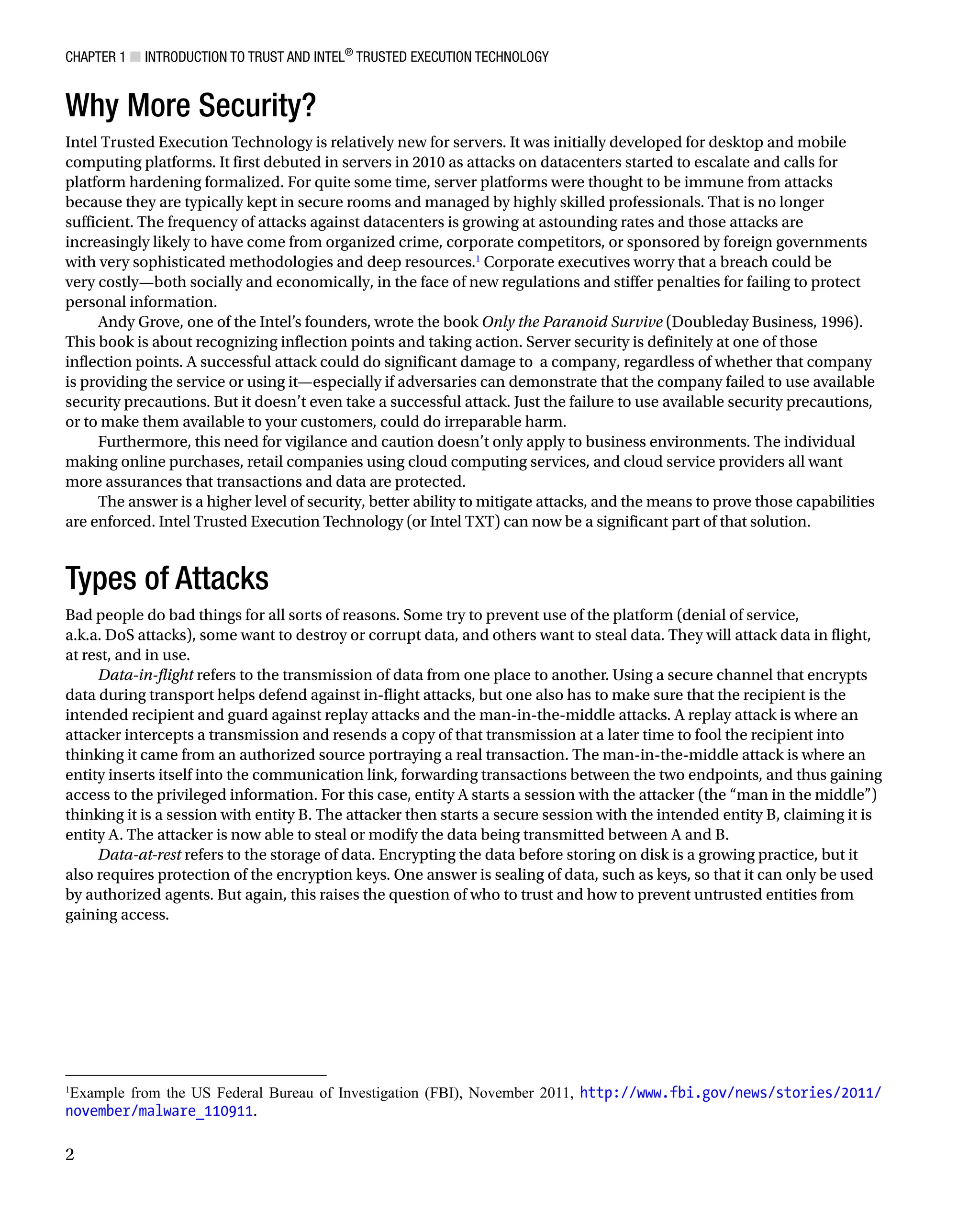 Intel Trusted Execution Technology For Server Platforms A Guide To More ...