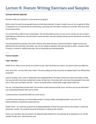 219360808-Lecture-8-Examples-of-Feature-Writing.docx