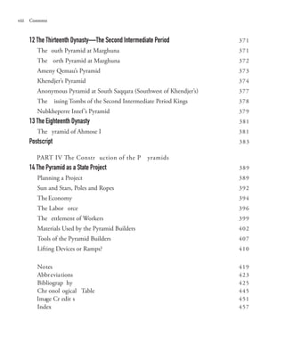The Pyramids New And Revised The Archaeology And History Of Egypts ...