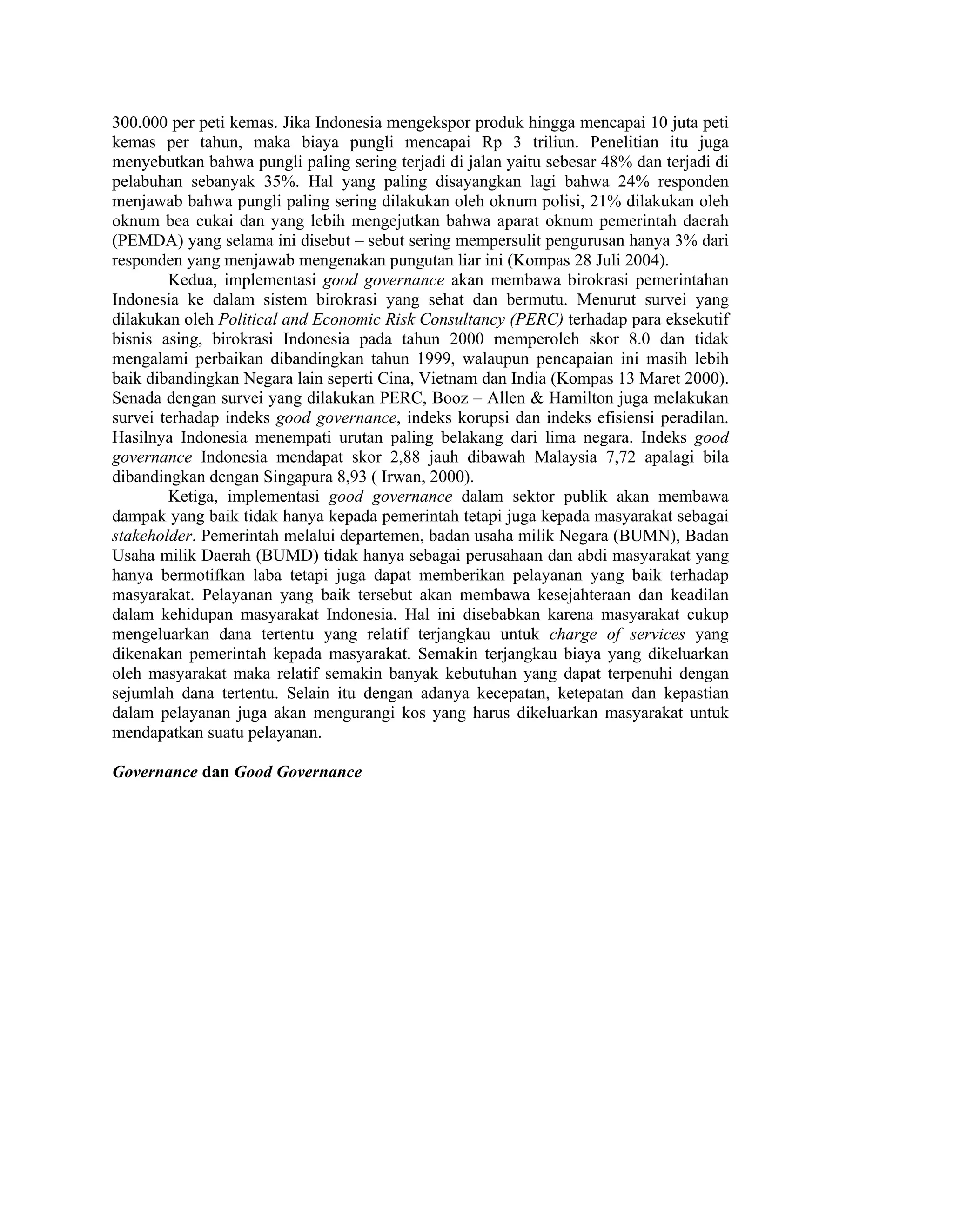 21947378 manajemen-strategi-sektor-publik-langkah-tepat-menuju-good-governance | PDF