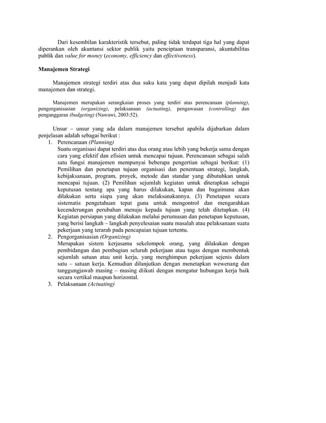 21947378 manajemen-strategi-sektor-publik-langkah-tepat-menuju-good-governance | PDF