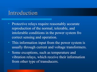 21955420-Power-System-Protective-Relaying-Part-Three.ppt
