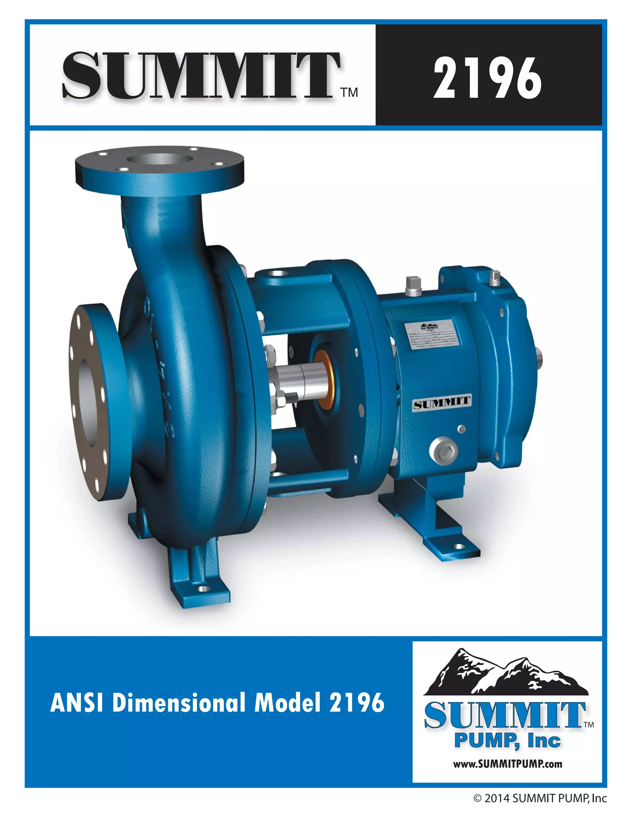 ansi 2196 pump | PDF