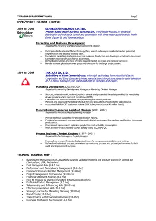 Teerathas CV 2015 | DOCX