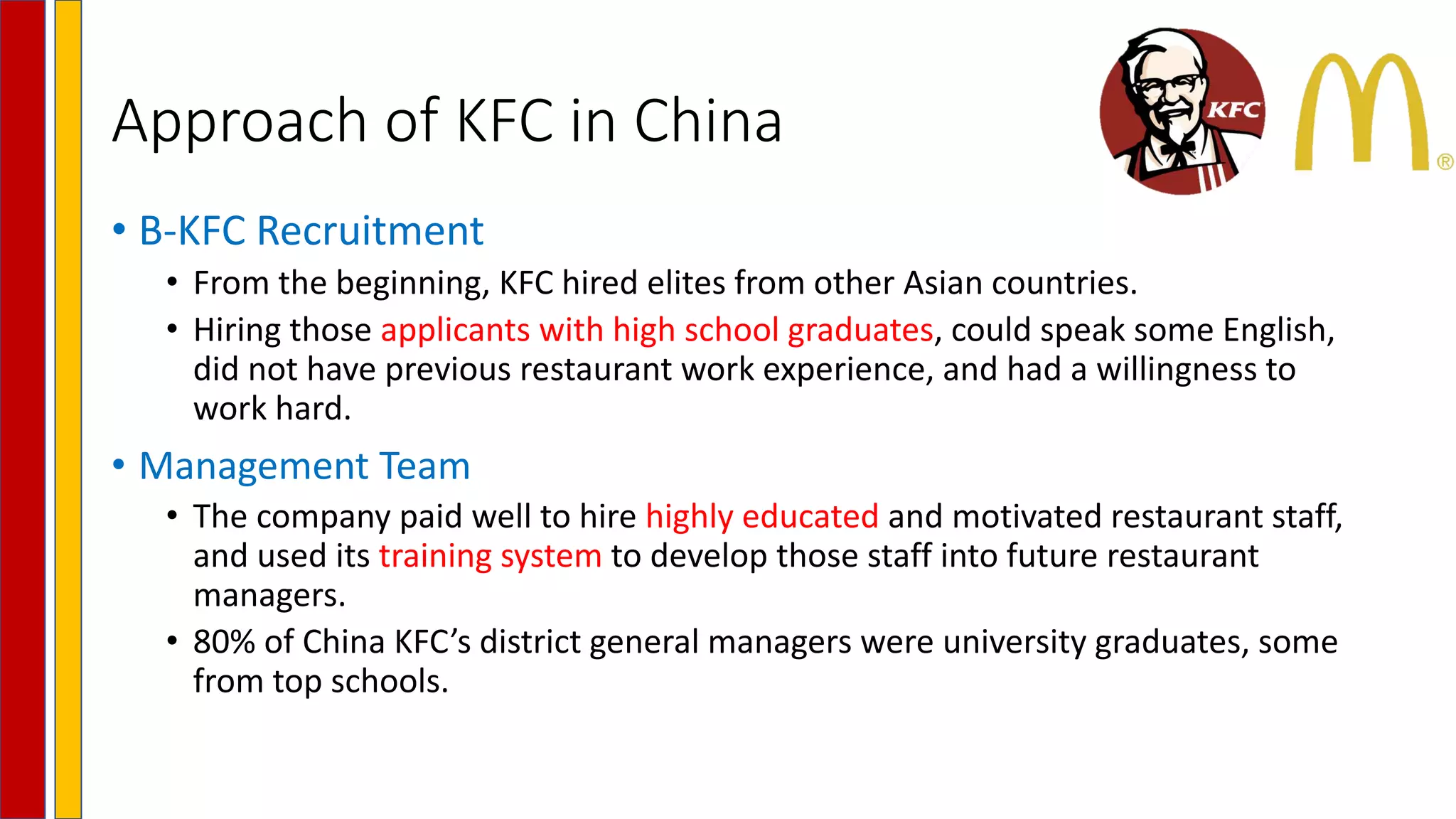 KFC vs McD Strategic Management | PPTX | Food Industry | Industries