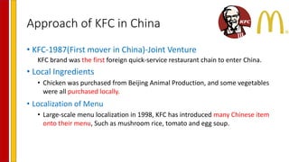 KFC vs McD Strategic Management | PPTX | Food Industry | Industries