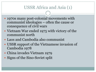 2, 1977 constitution & brezhnev’s foreign policy | PPTX | Civic affairs ...