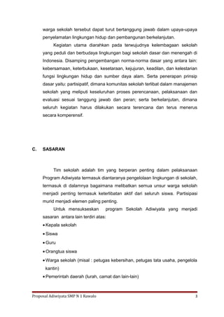 219797469 adiwiyata-proposal | DOC