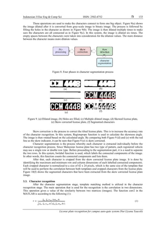 License plate recognition for campus auto-gate system | PDF