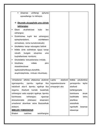 ISIFUNDO isikhangisi (1) (1) | DOCX