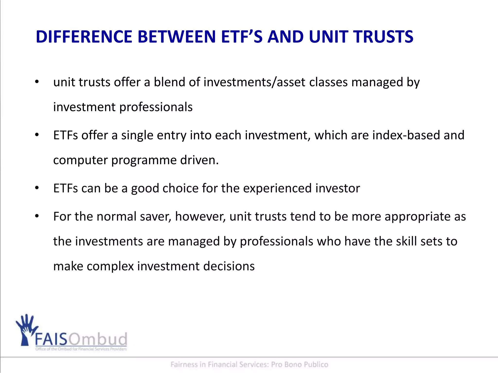savings and investment slides | PPTX