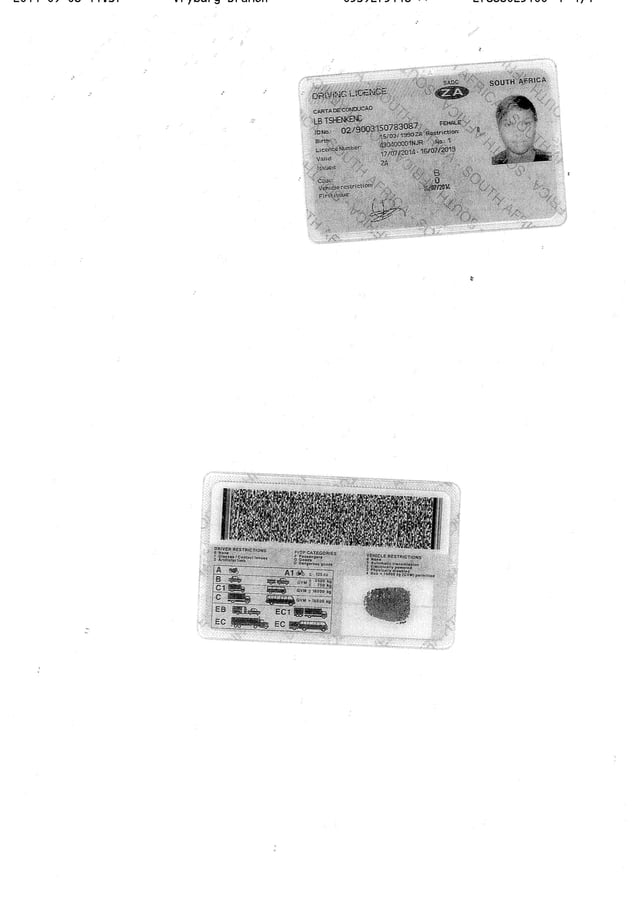 drivers licence | PDF