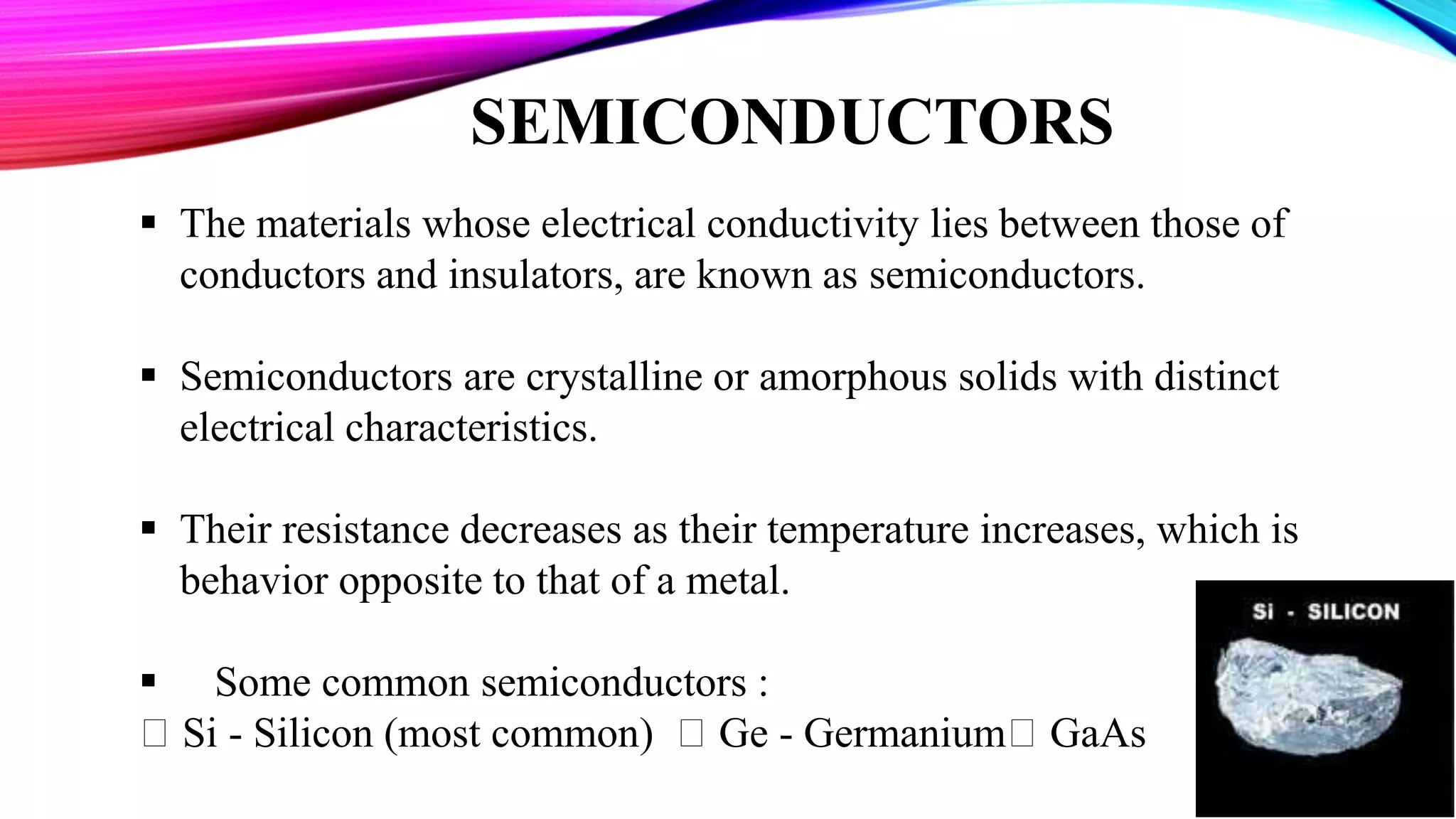 Semiconductors and it;s use in IOT | PPTX