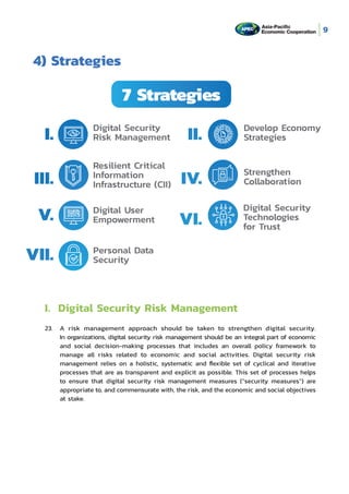 APEC Framework for Securing the Digital Economy | PDF