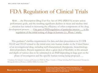 Strategies for IND Filing Success -CMC | PPT