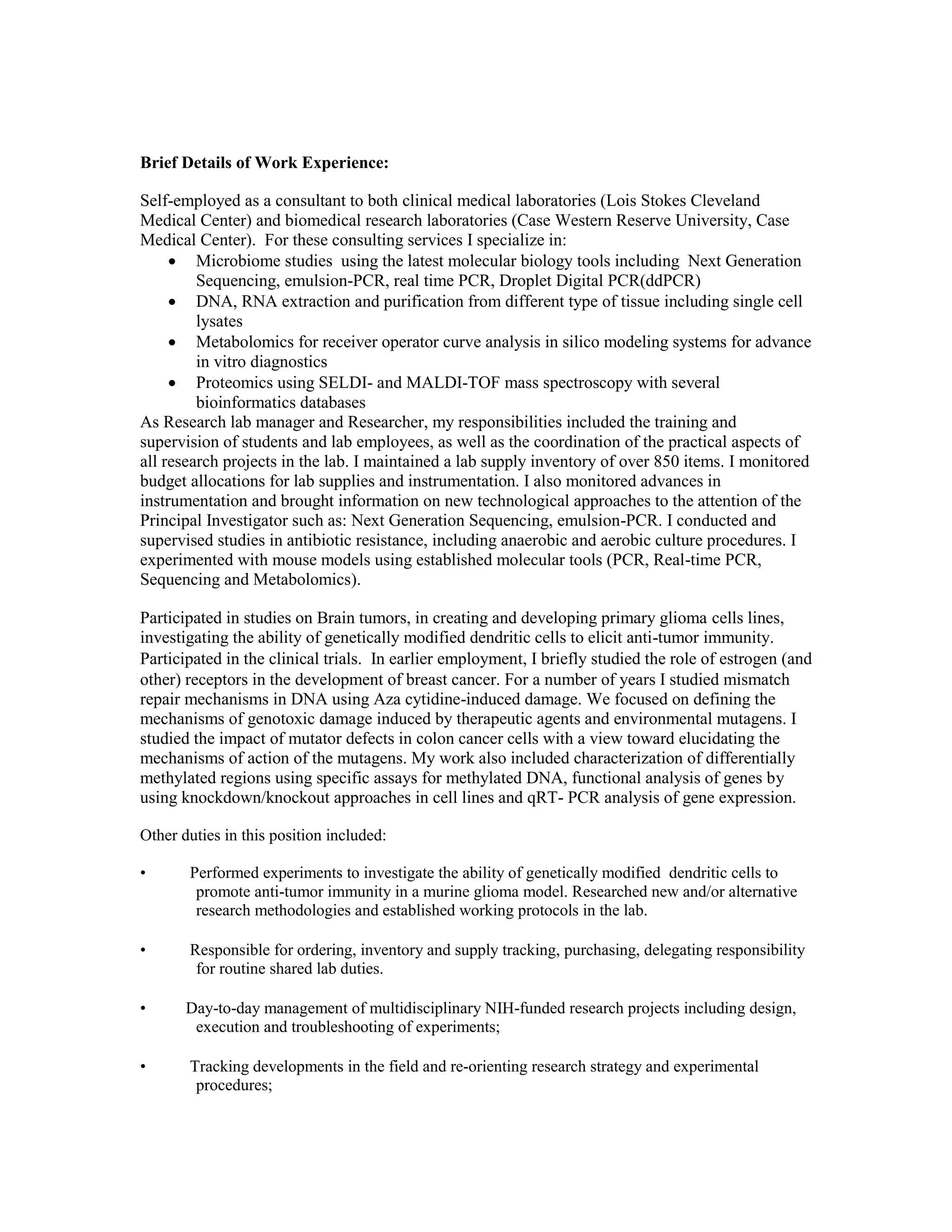 ALEXANDER POLINKOVSKY CV 2015 | PDF