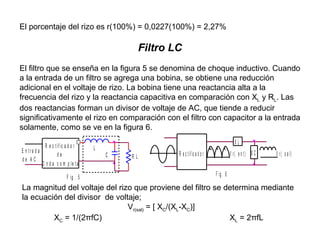 19a clase filtros capacitivos e inductivos | PPT