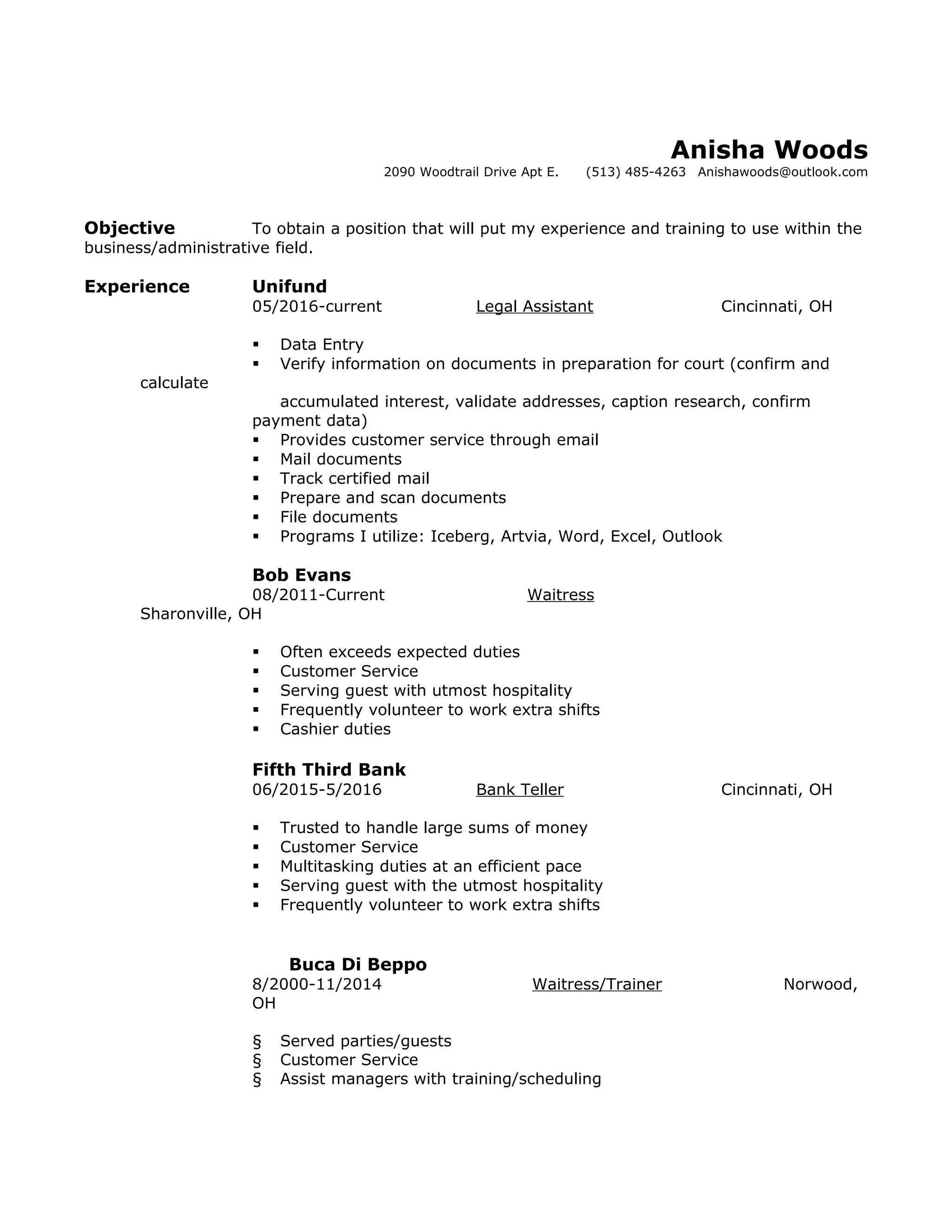 Anisha Woods Resume_updated 9.22.16