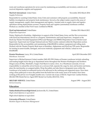 Marcus Lux Resume Jan 2017b | PDF