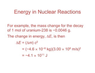 Examples Of Nuclear Change