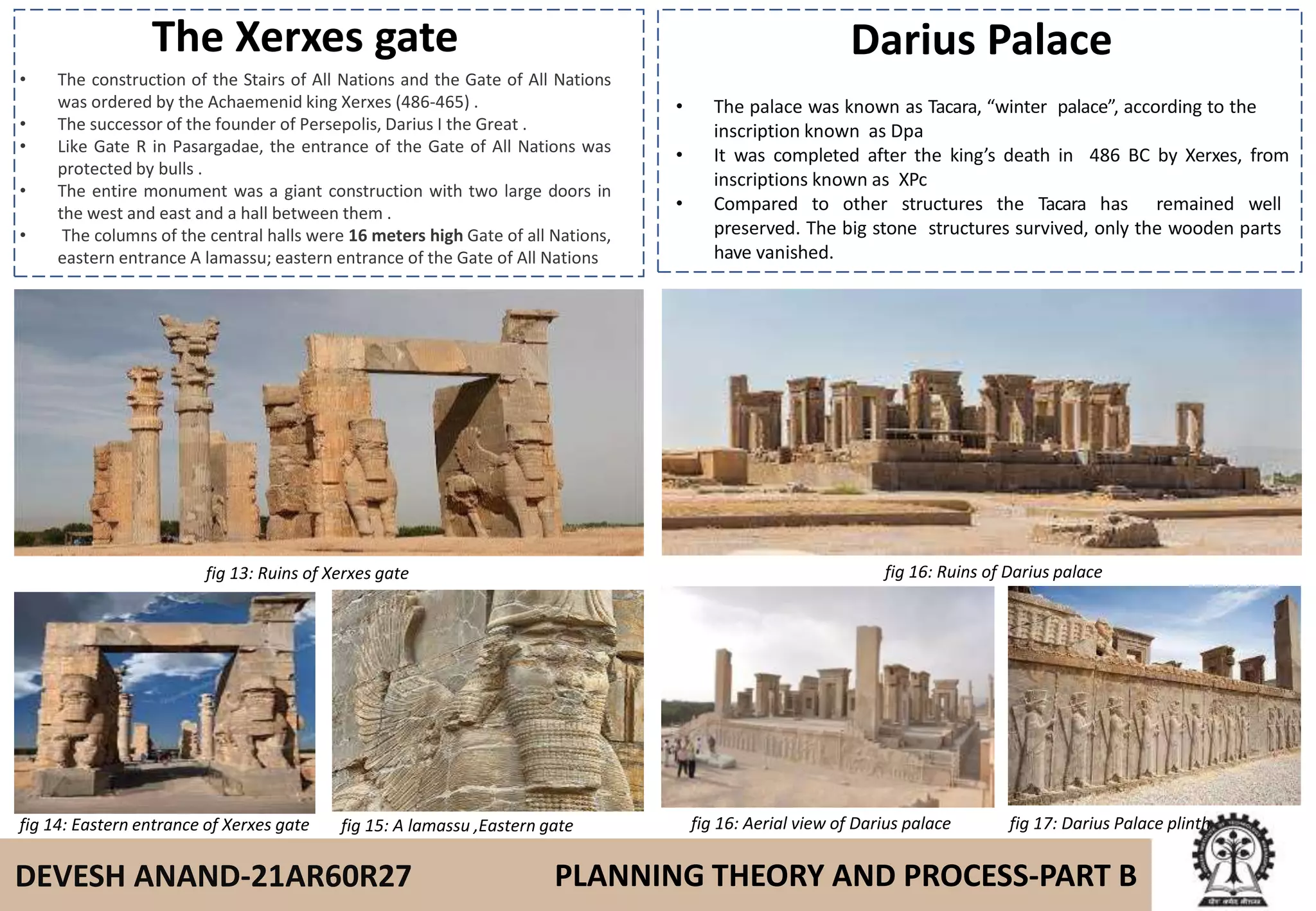 Persepolis-wonder of Persian urban planning | PPTX