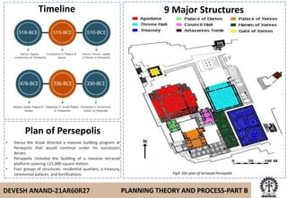 Persepolis-wonder of Persian urban planning | PPTX
