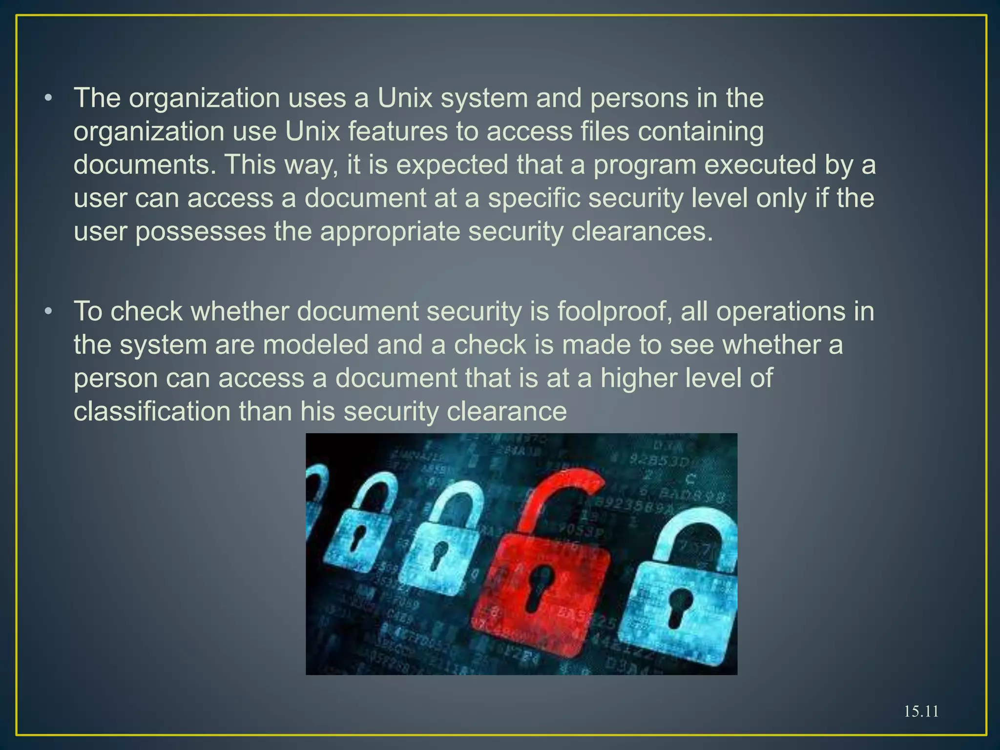 Formal And Practical Aspects Of Security Of Operating System Pptx Operating Systems