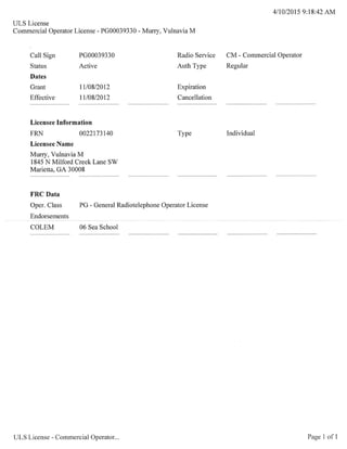 FCC license | PDF