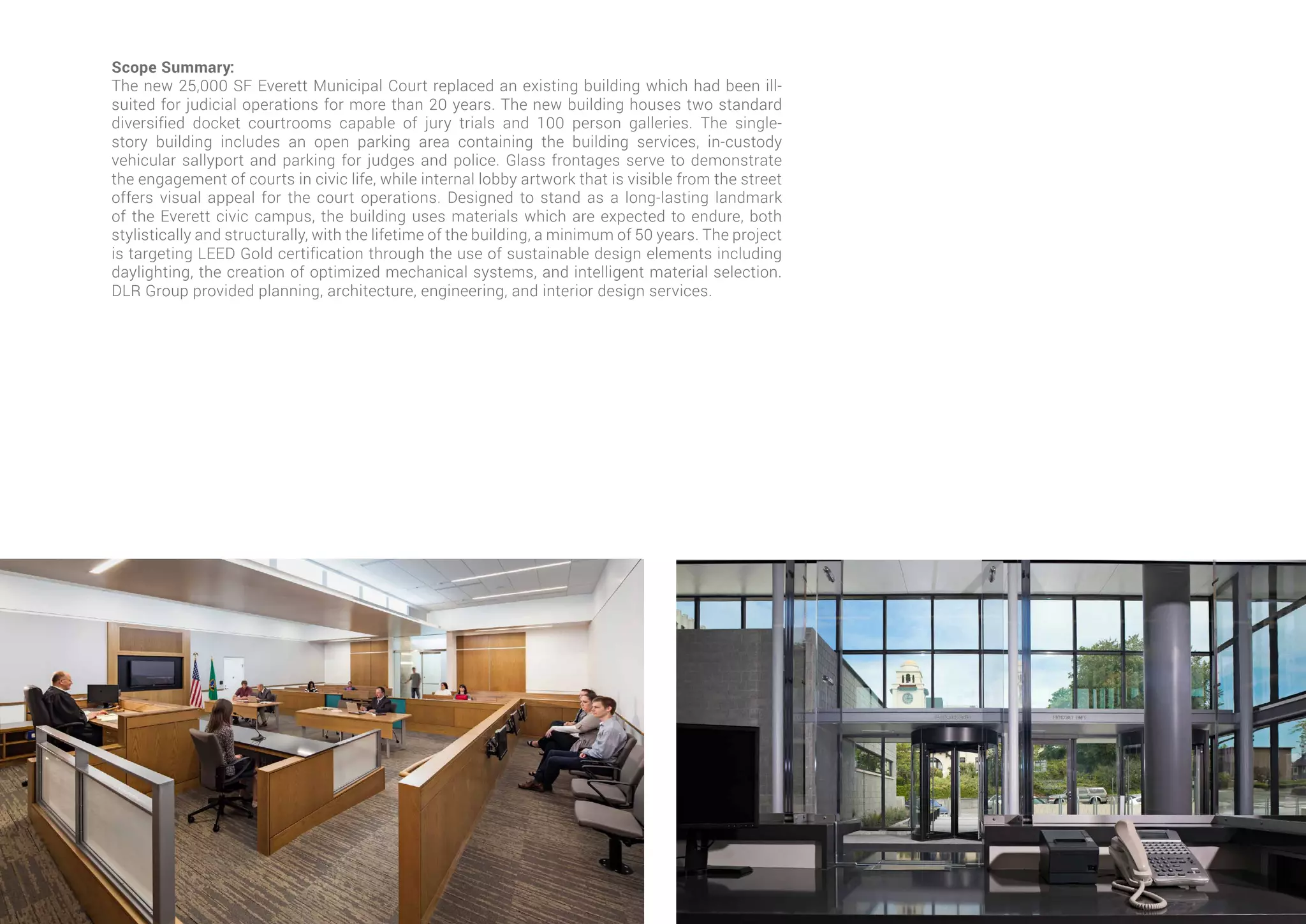 DLR Group Courts Portfolio | PDF