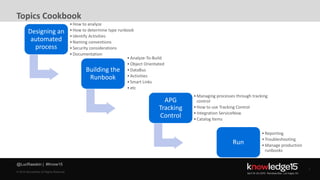 Advanced Orchestration & Automation | PPT