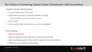 Advanced Orchestration & Automation | PPT
