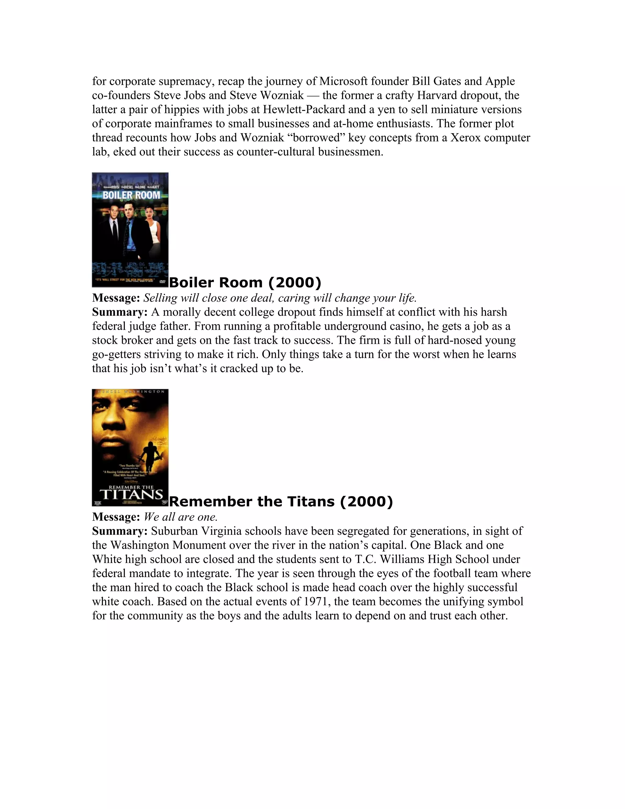 21 Best Motivational Movies English | DOC
