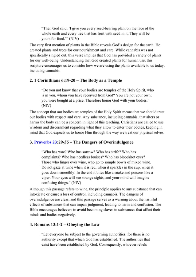 21 Bible Verses About Weed A Biblical Perspective on Cannabis.docx
