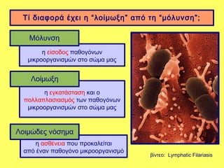 Μετάδοση και αντιμετώπιση μικροοργανισμών | ODP