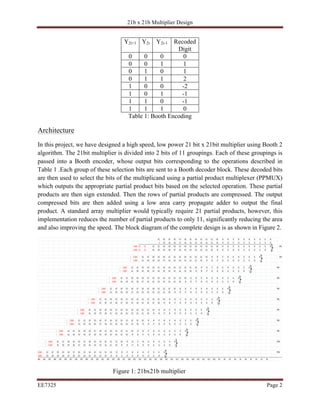 21bx21b booth 2 multiplier | PDF