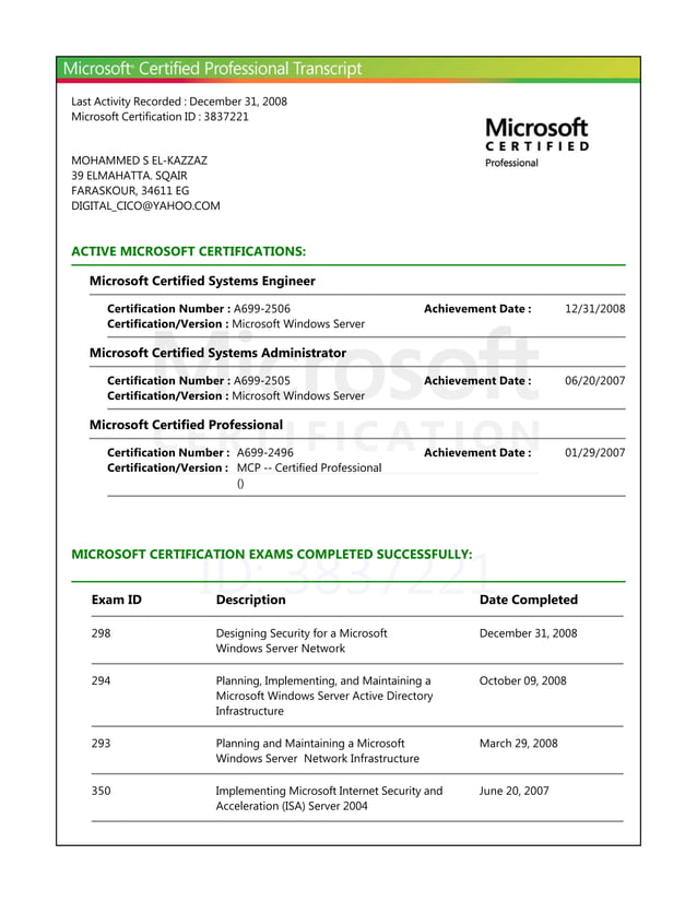 MS_Learning_Transcript-3 | PDF