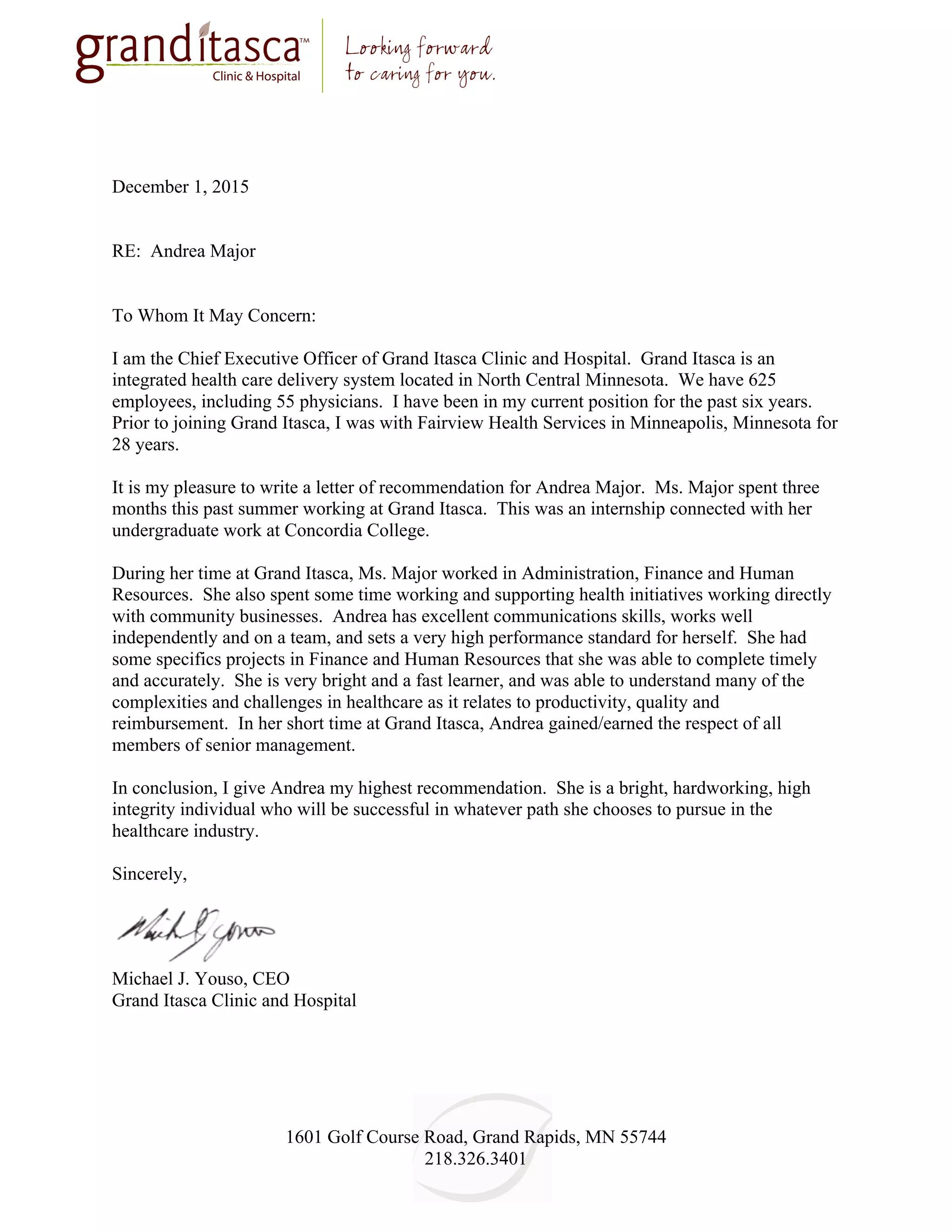 Ref Letter YousoMike | PDF