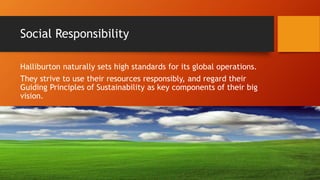 BU2799T Halliburton PowerPoint Presentation 03 06 16 Capstone | PPTX