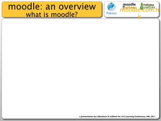 Brief Moodle Overview | KEY | Operating Systems | Computer Software and ...