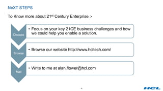 The 21st Century Enterprise - The Future of Enterprise IT | PPT