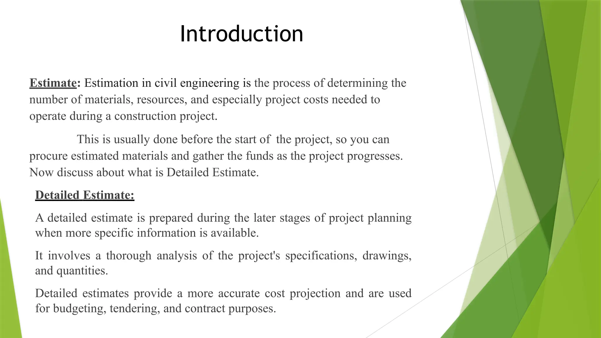 Presentation report on construction sites | PPTX