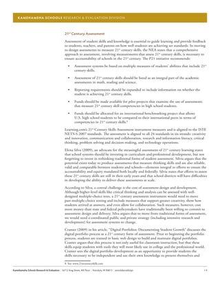 21 century skills for students and teachers | PDF