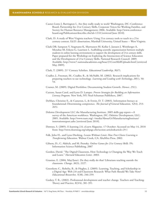 21 century skills for students and teachers | PDF