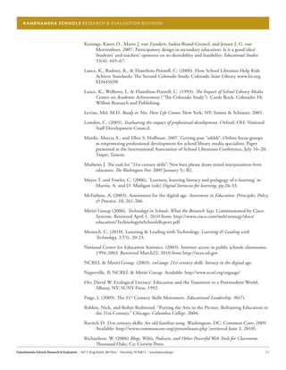 21 century skills for students and teachers | PDF