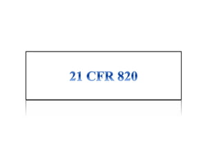 21 CFR 820....pptx