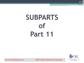21 CFR Part 11 Code of Federal Regulations.pptx