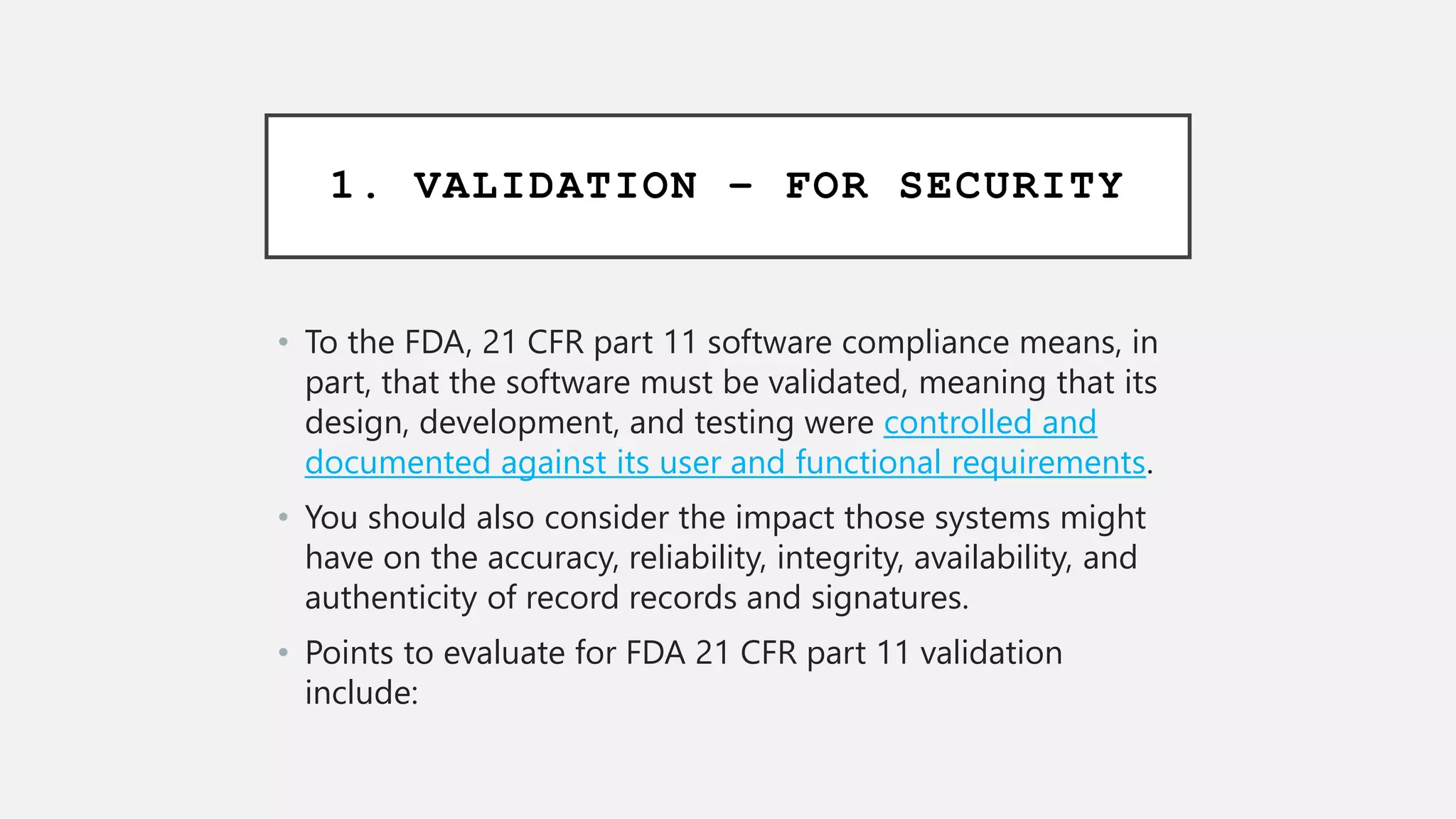 21 CFR Part 11 checklist software.pptx