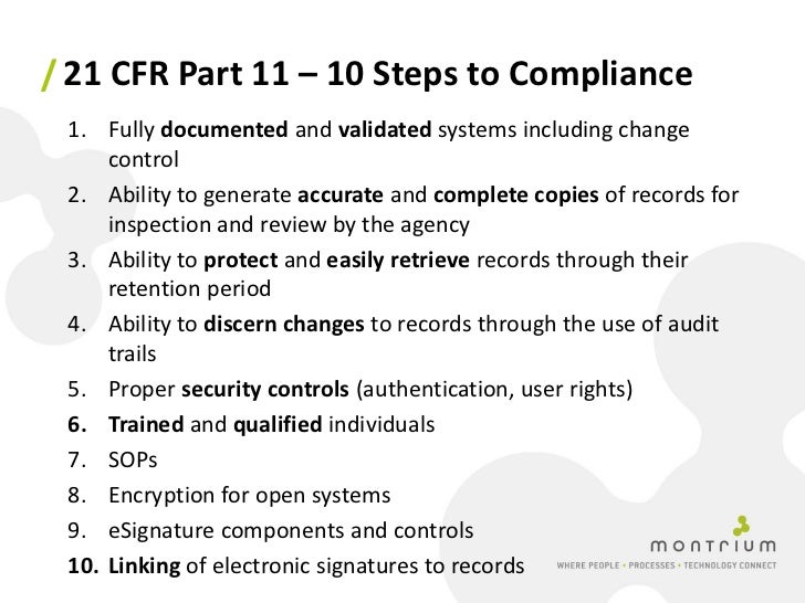 Achieving A 21 CFR Part 11 Compliant ETMF Achieving A 21 CFR Part 11 Compliant ETMF
