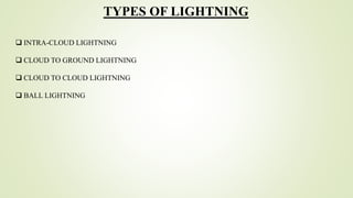 LIGHTNING FROM INITIATION TO DISCHARGE | PPTX
