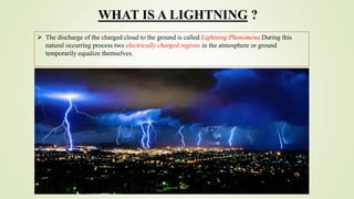 LIGHTNING FROM INITIATION TO DISCHARGE | PPTX | Weather | Science